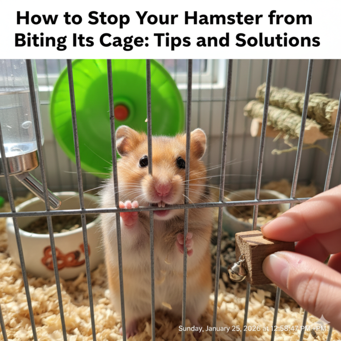 How to Stop Your Hamster from Biting Its Cage: Tips and Solutions ...
