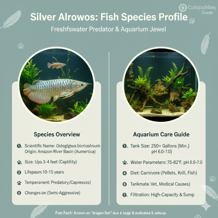 Silver Arowana Fish Species Profile - Diggity Dog Blog | Expert Tips ...