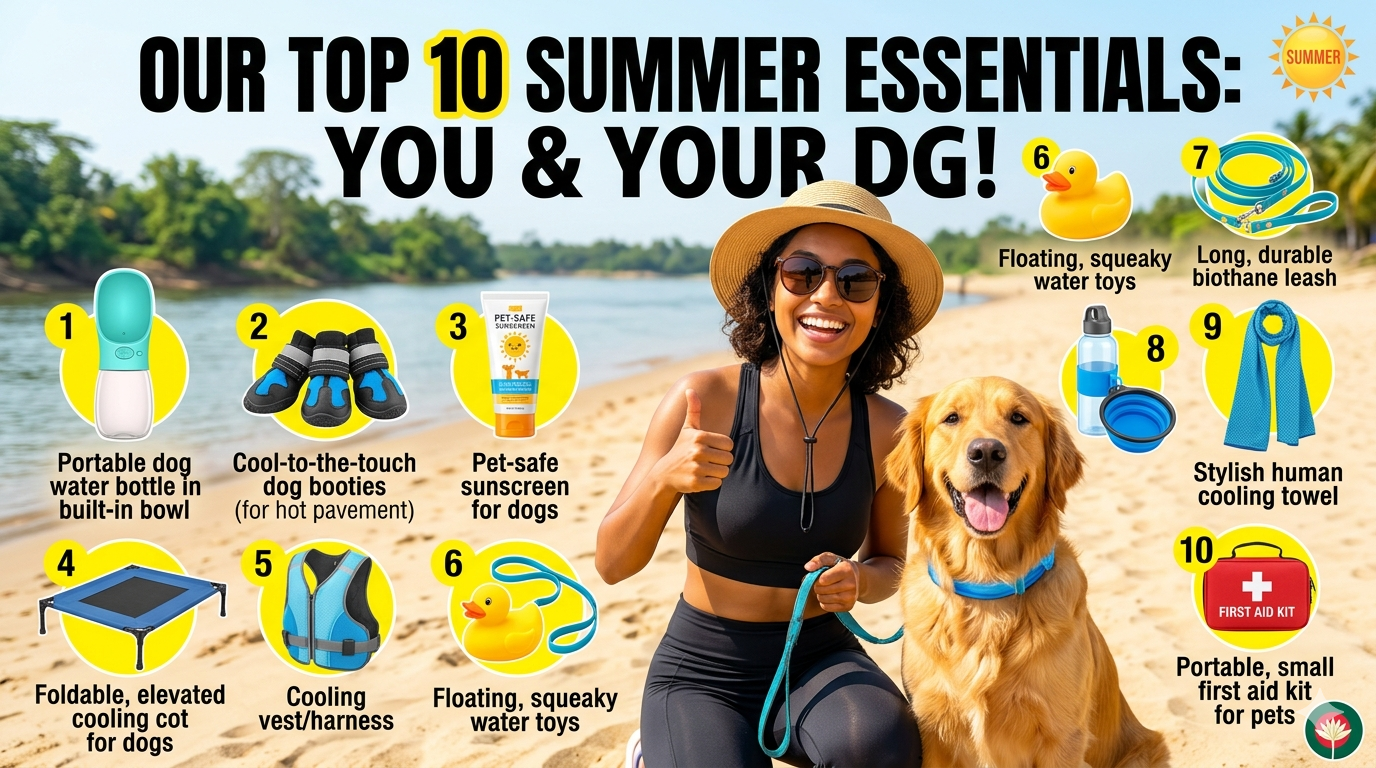 Our top 10 Summer essentials for you and your dog - Diggity Dog Blog ...